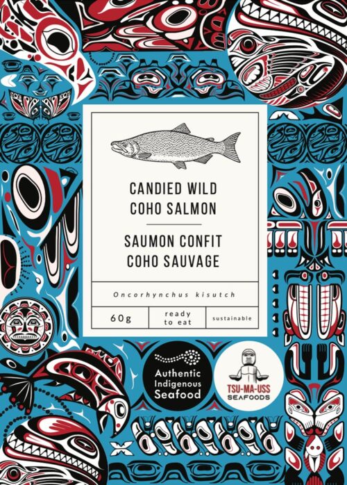 Candied Wild Coho Salmon - Authentic Indigenous Seafood