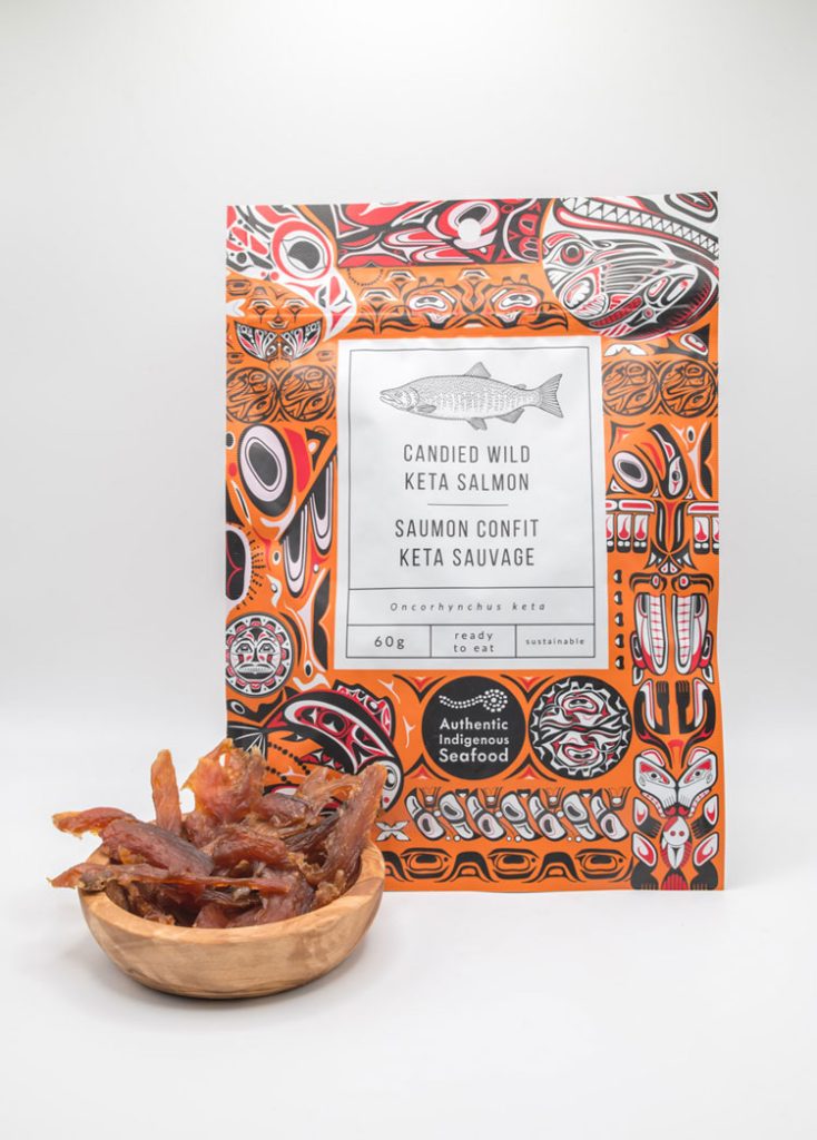 Candied Wild Keta Salmon - Authentic Indigenous Seafood