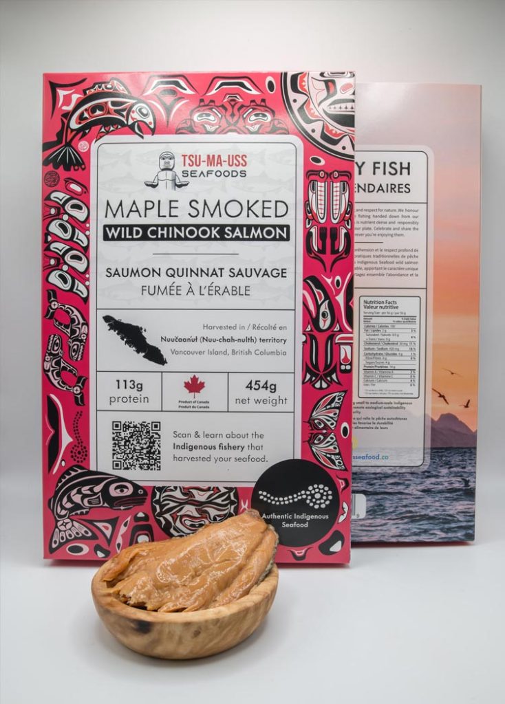 Smoked Wild King (Chinook) Salmon - Authentic Indigenous Seafood