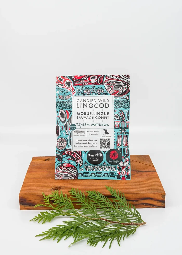 Candied Wild Lingcod - Authentic Indigenous Seafood
